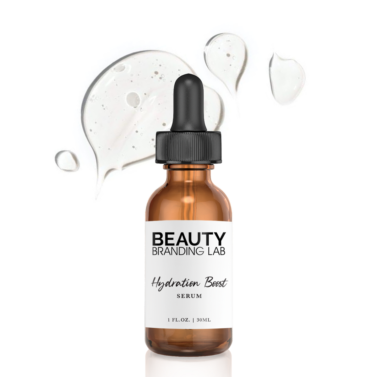 100% Hyaluronic Hydration Boost Serum | Beauty Branding Lab